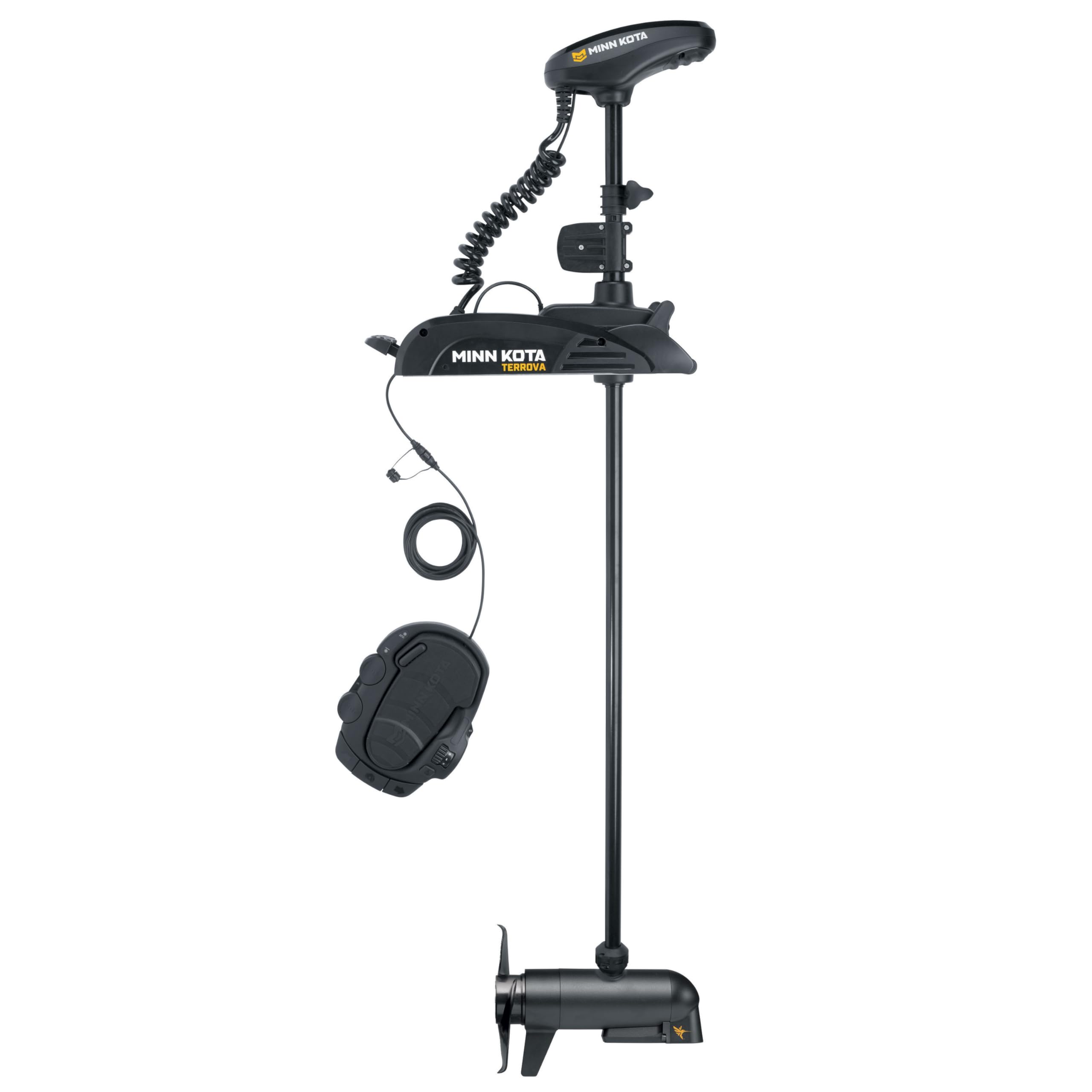 Minn Kota 1358883 Terrova Freshwater Electric-steer Bow-Mount Trolling Motor with MEGA Down Imaging & i-Pilot Link GPS, 80 lbs Thrust, 45" Shaft