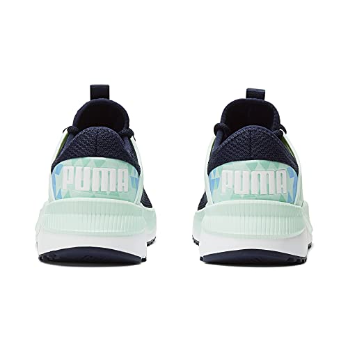 Puma Women's Pacer Future Sneaker, Kaleidoscope Peacoat-Bay-Bleu Azur, 7.5