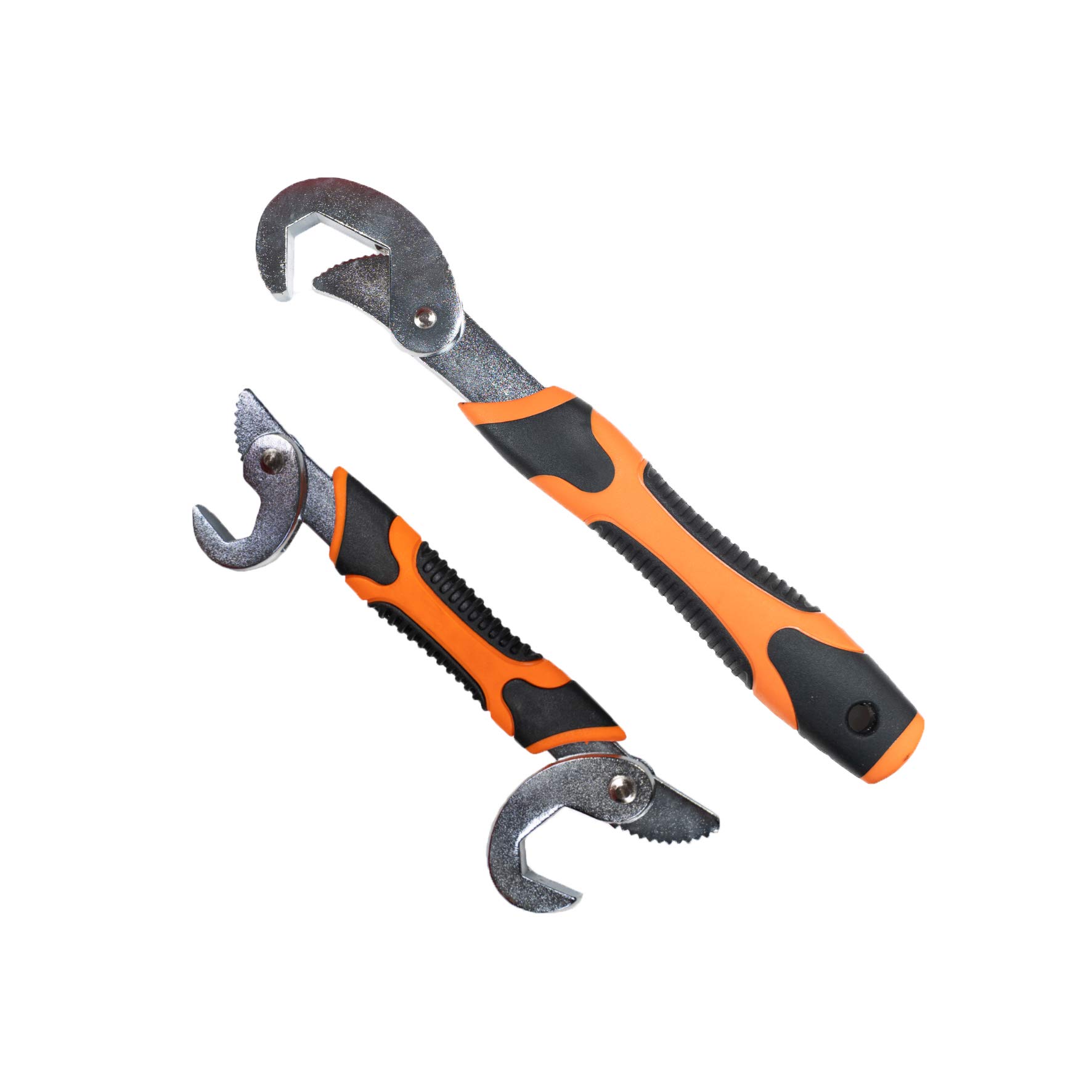 n/m J.H. Metal Multi-function Portable Universal Wrench Set with Rubberized Anti-Slip Grip 9-32mm - Adujustable Wrench (2PCS)