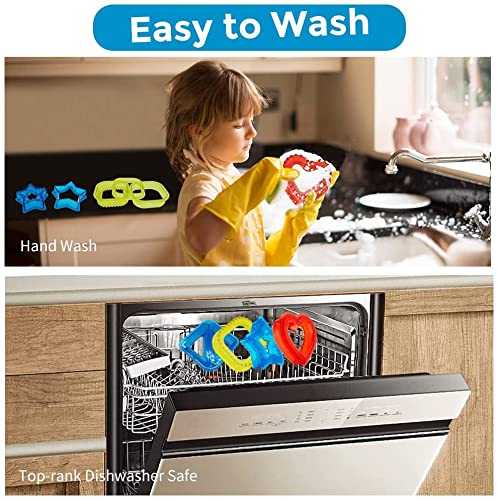 Uncrustables Sandwich Cutter and Sealer Remove Bread Crust Make DIY Sandwiches For Kids (Heart)