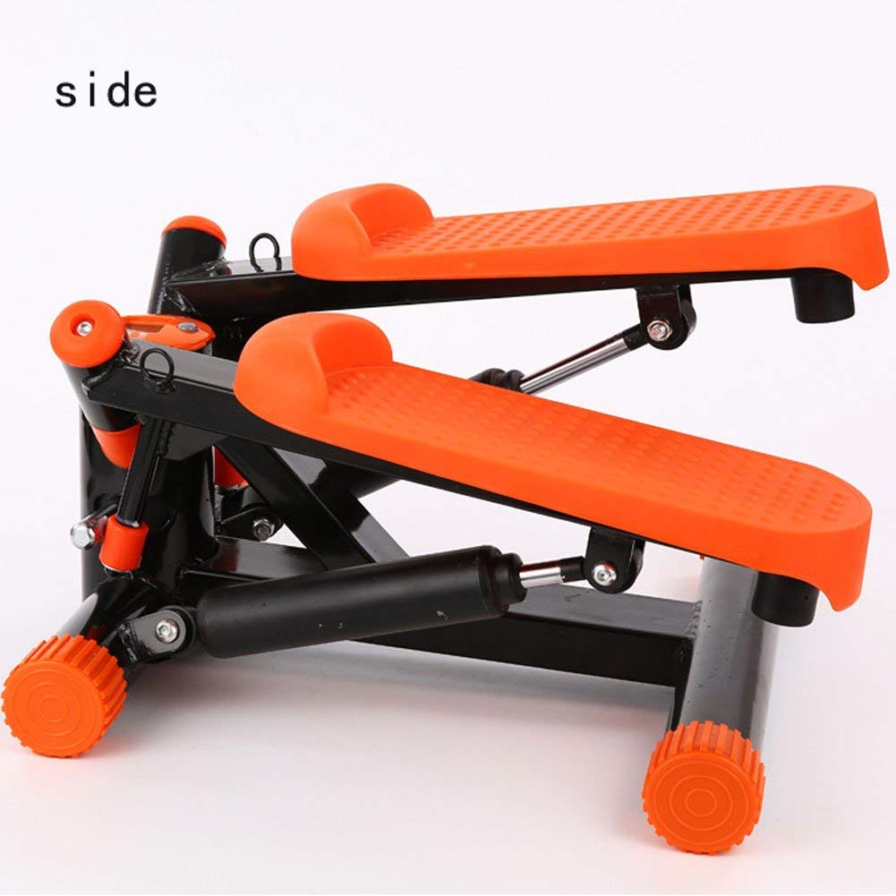 Swing Stepper Including Resistance Cords,Aerobic Step Height Adjustable Level,The Dual Hydraulic cylinders Keep You Steady and on pace,Pure Fitness Mini Stepper