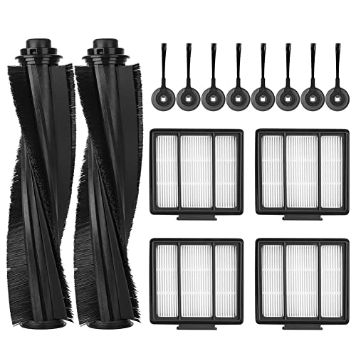 ROWEQPP 14pcs Vacuum Cleaner Replacement Parts Accessory Kit Compatible for Shark Ion Robot S87-rv750