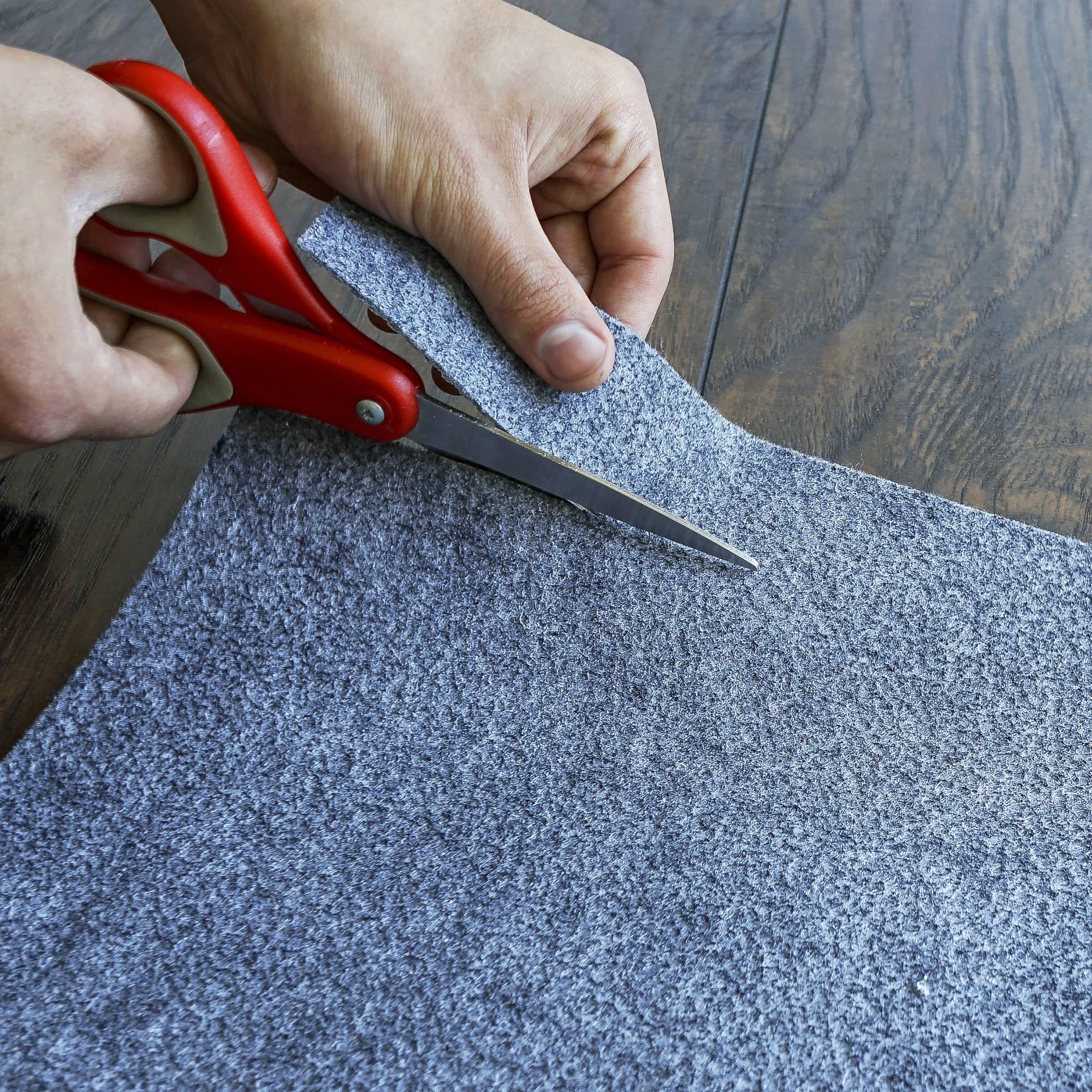 RUGPADUSA - Dual Surface - 4'x6' - 1/10" Thick - Felt and Rubber - Low Profile Non-Slip Rug Pad - Made in The USA