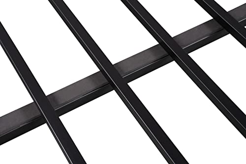 Merax Metal Twin Over Twin Bunk Bed with 2 Side Ladders,Made of Heavy Duty Steel, for Kids Teens Adults(Black)