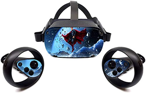 Super Hero American Stickers Skin for Oculus Quest, Protective, Durable, and Unique Vinyl Decal Wrap Cover | Easy to Apply, Remove, and Change Styles by ok anh yeu