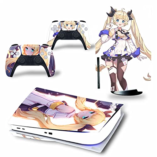 Top factory BUCEN for PS5 Skin Disc Edition & Digital Edition Console and Controller Vinyl Cover Skins Wraps Scratch Resistant, Compatible with for PS5 536821 Anti Scratch (Size : Digital Edition)