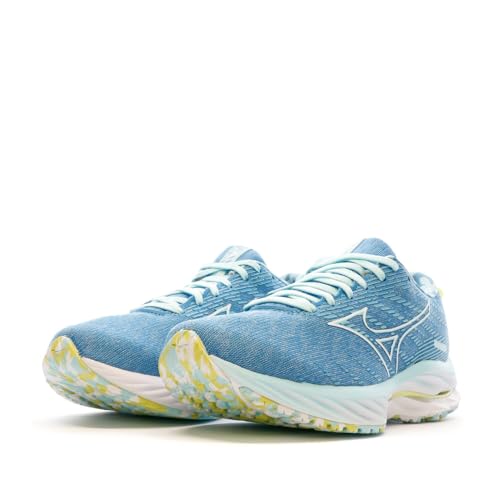 mizuno Women's Blue Running Shoes Wave Rider, Blue, 6.5 AU
