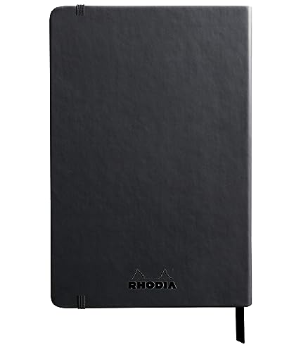RHODIA Rhodia cf117299 Notebook Diary A5 Weekly Vertical Type Web Planner Weekly Vertical, Black