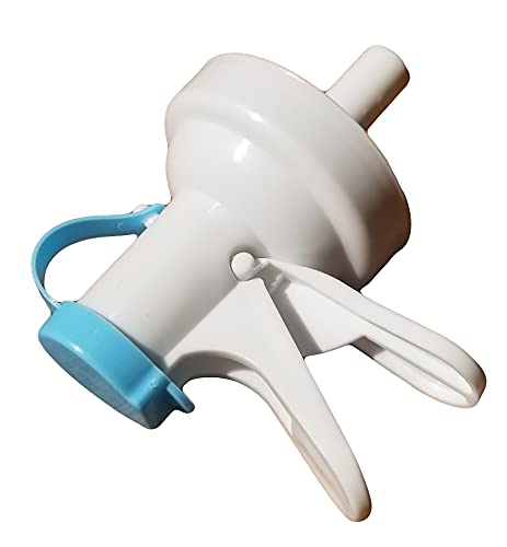 Water Dispenser Valve for 50mm Threaded Top Water Bottle, Reusable Water Jug Cap Plastic Spigot Faucet- (For Threaded Tops ONLY) (Threaded)
