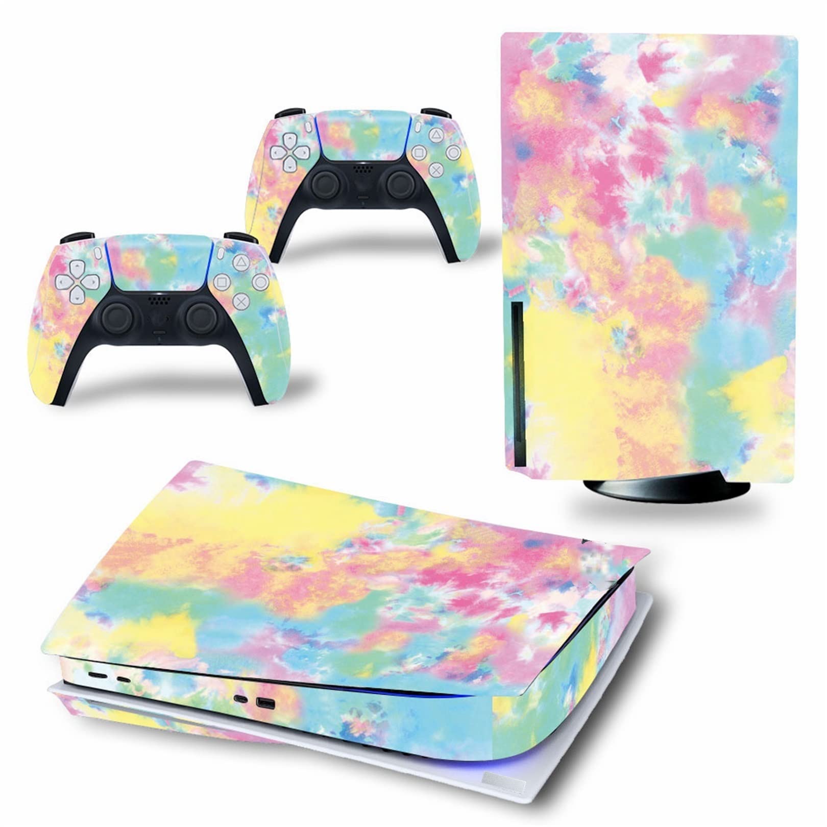 Top factory BUCEN for PS5 Skin Disc Edition & Digital Edition Console and Controller Vinyl Cover Skins Wraps Scratch Resistant, Compatible with for PS5 441140 Anti Scratch (Size : Digital Edition)