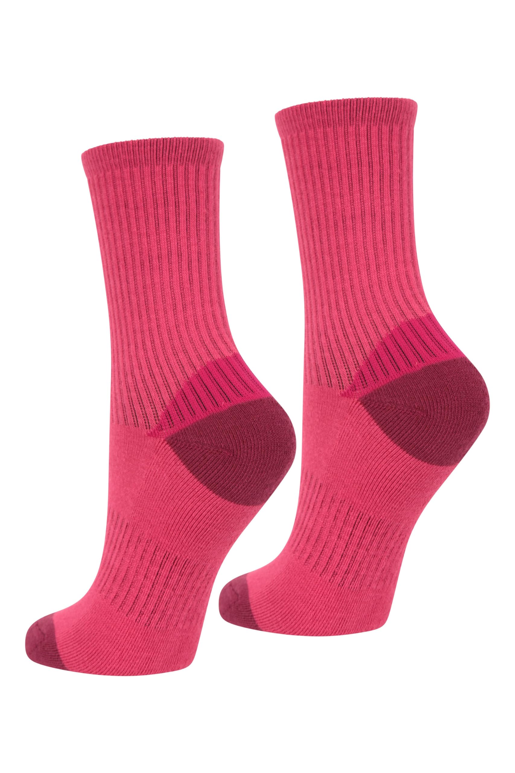 Mountain Warehouse Hiker Kids Socks 2 Pack Green 13-3