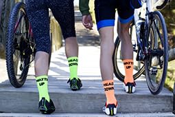 RUMVO SPORT Compression Socks For Women And Men - Cycling Socks - Running Socks Womens With Firm Compression Fit…