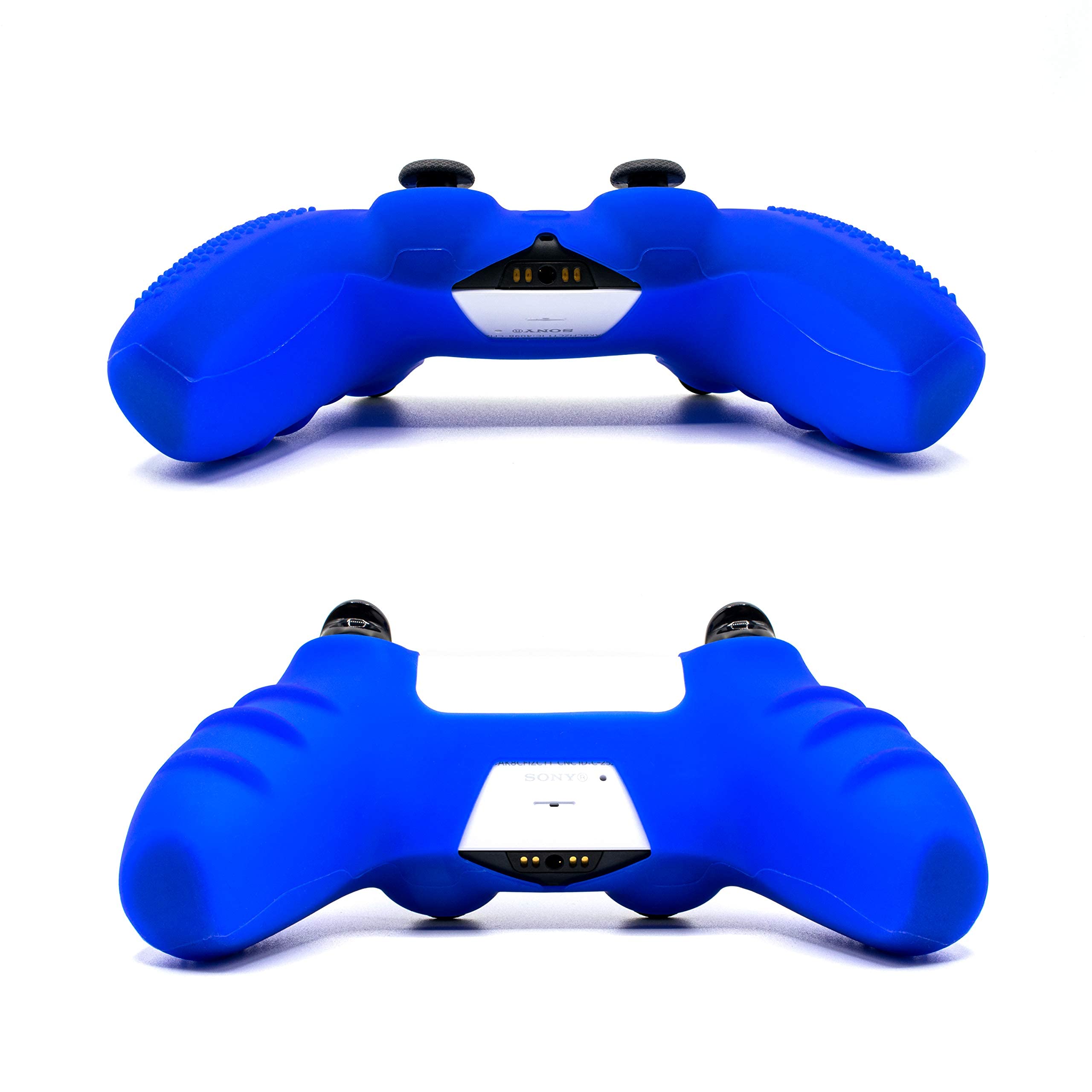 PS5 Controller Skins Cover 4 Pack - Silicone Anti-Slip Grip Case Design Improved for PlayStation 5 DualSense Charging Station