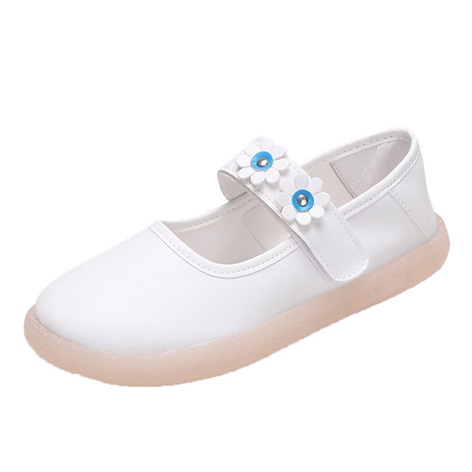 Summer and Autumn Women Casual Shoes Flat Soft Sole Comfortable Solid Color Flowers Hook Loop Dentist Shoes Women