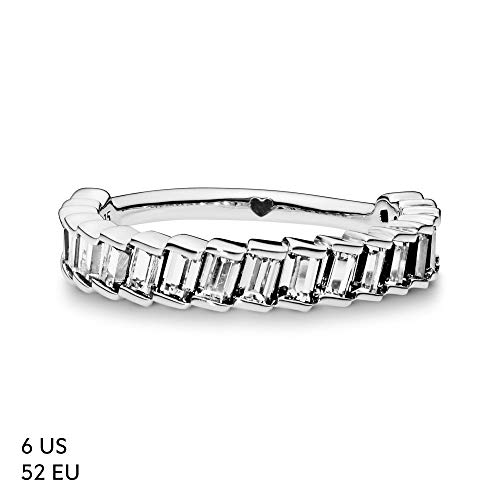 Pandora Jewelry Glacial Beauty Cubic Zirconia Ring in Sterling Silver, Size 6