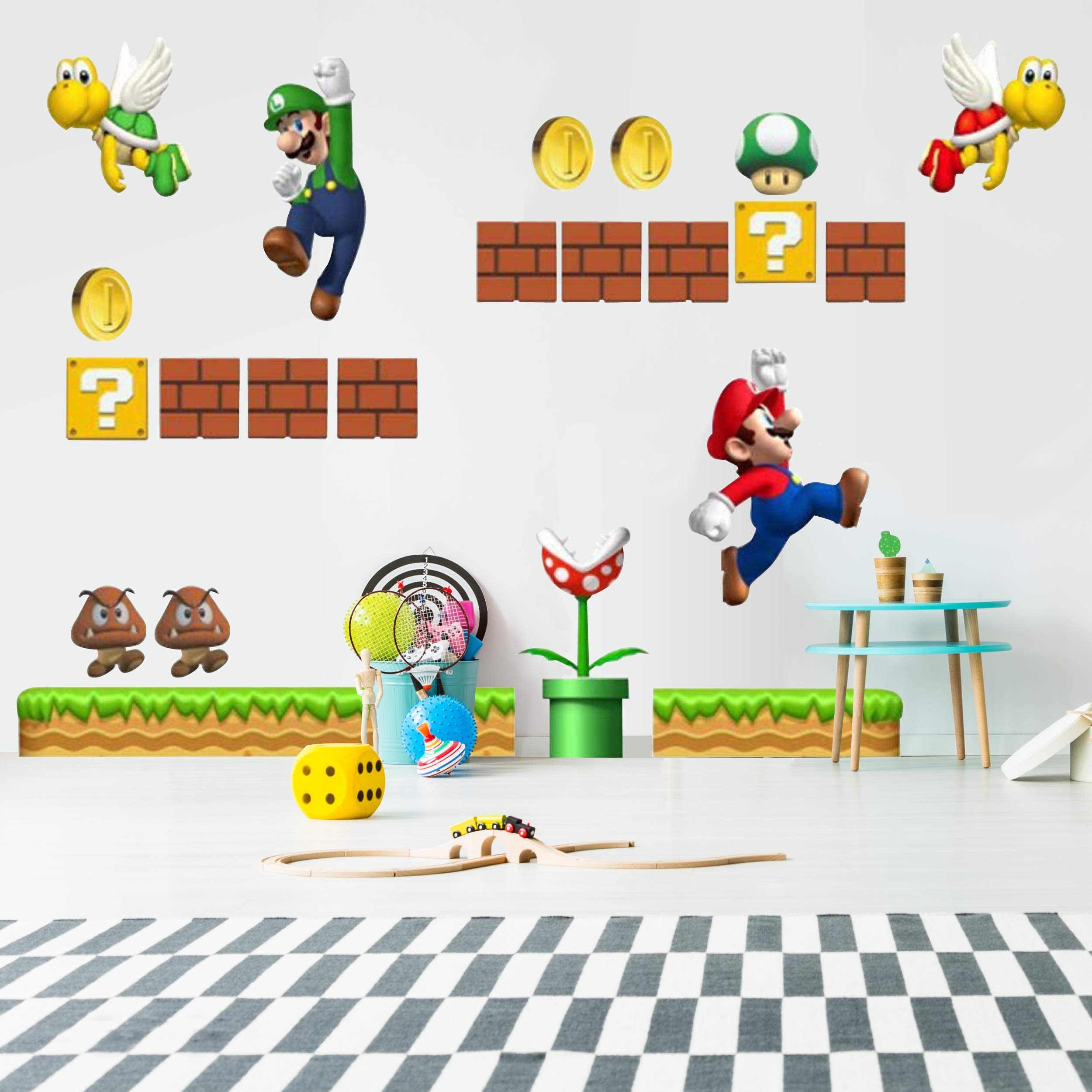 New Super Mario Brothers Wall Stickers