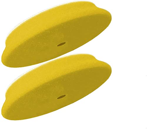 RUPES D-A Fine High Performance Fine Polishing Foam Pad 2-Pack,7 inch Face,6 inch Backing