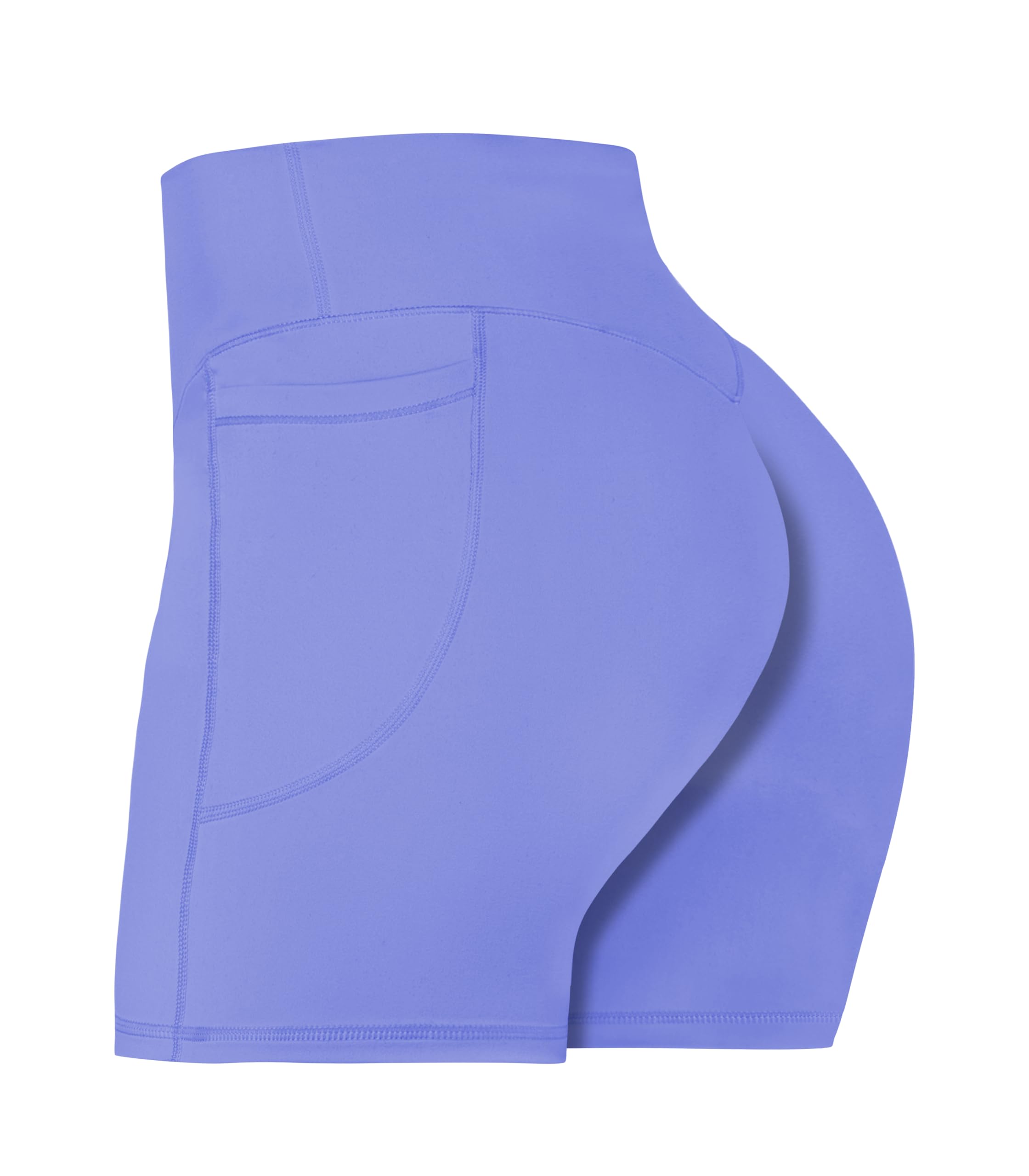 Sunzel Biker Shorts for Women with Pockets, High Waisted Yoga Athletic Gym Workout Compression Long Shorts