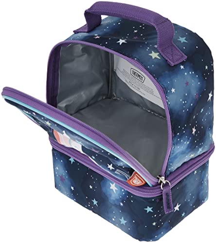 THERMOS Non-Licensed Dual Compartment Lunch Box, Space Unicorn