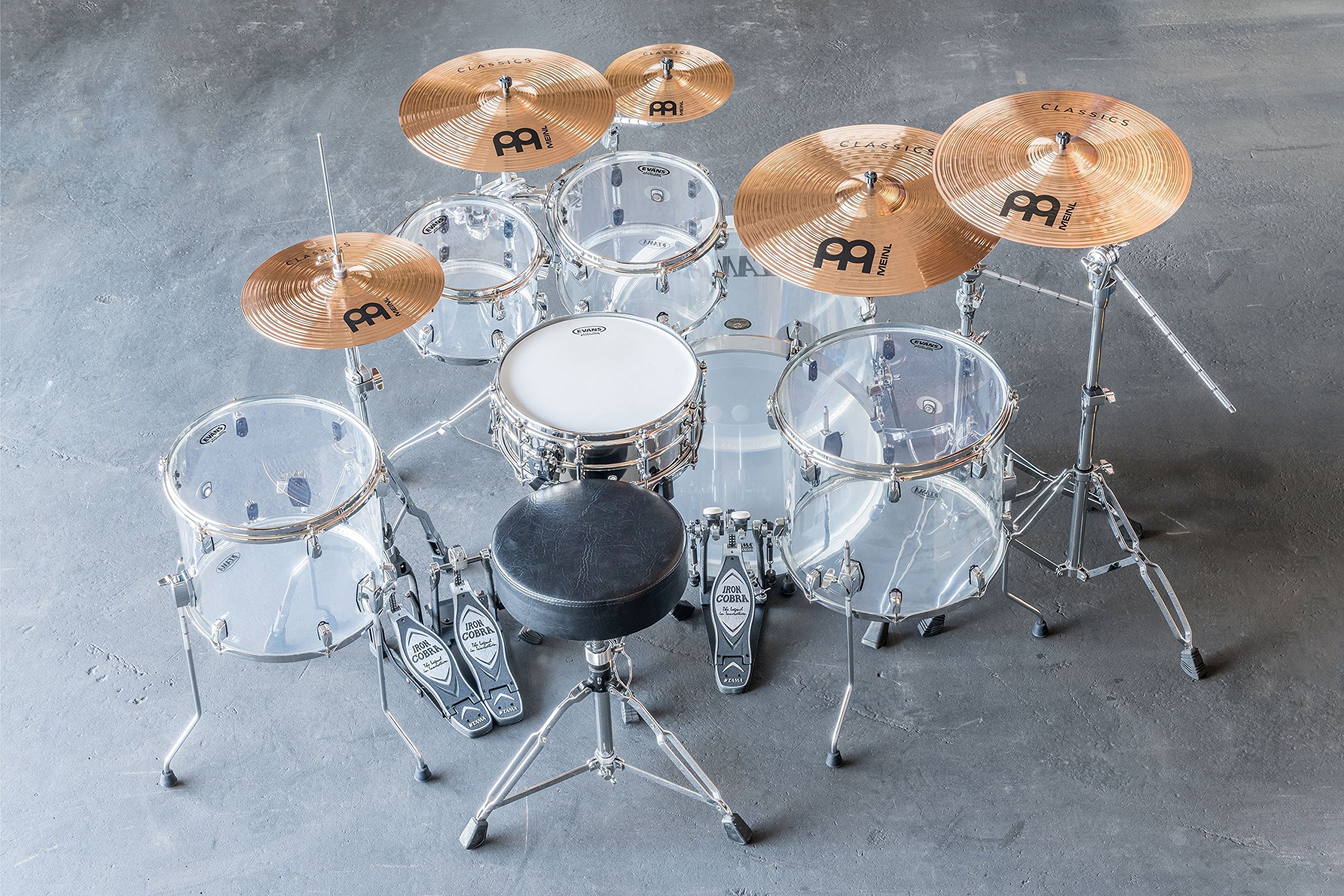 Meinl 20" Powerful Ride Cymbal - Classics Traditional - Made in Germany, 2-YEAR WARRANTY (C20PR)