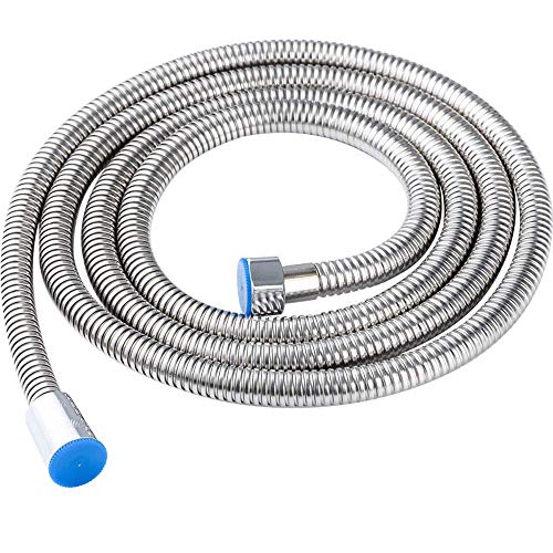 XSEXO Deep Shower Douche Cleaning System with 59 Inch Shower Hose (Silver)
