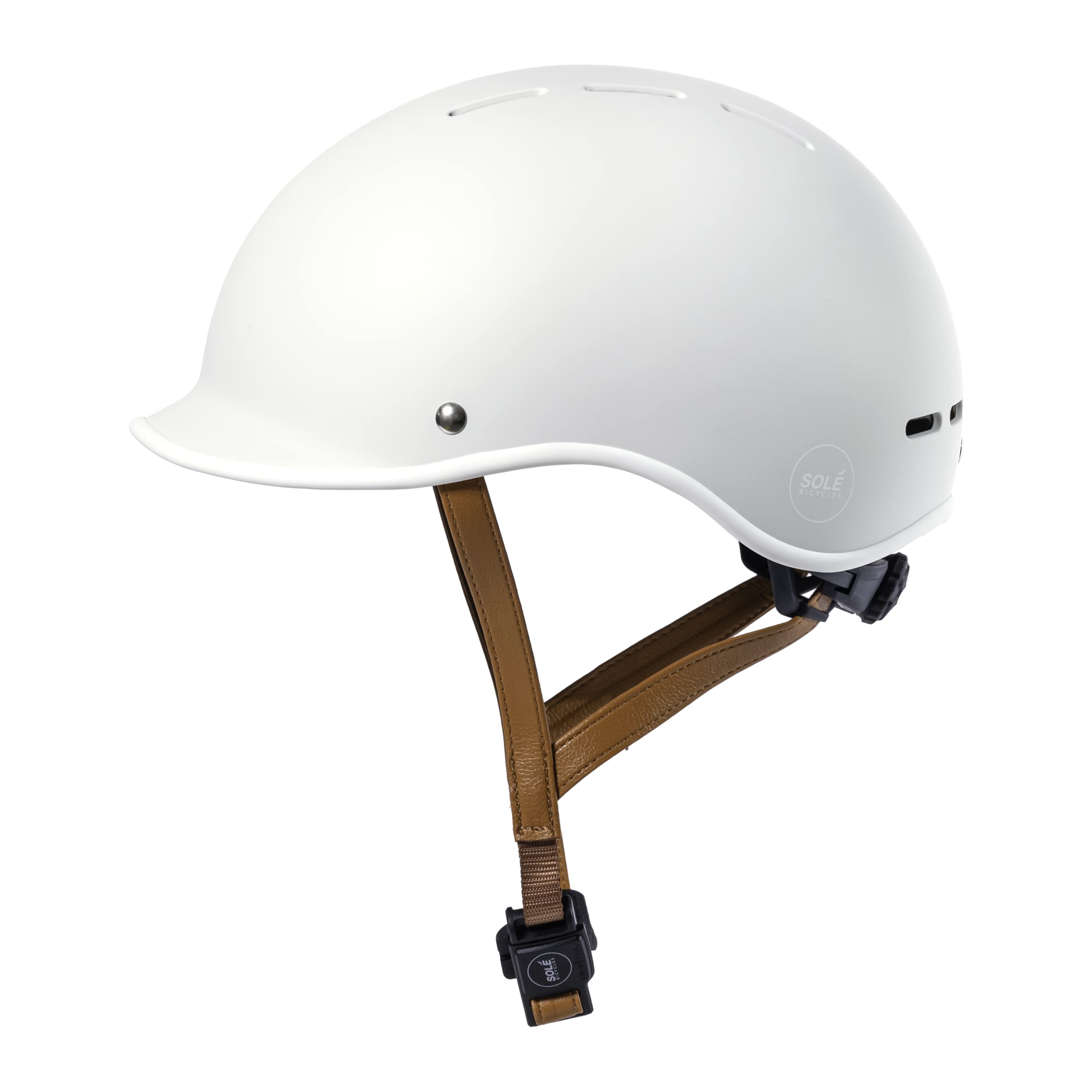 Solé Adult Bike Helmet, Exposition Series, Frost, Small/Medium