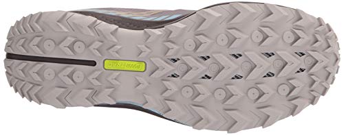 Saucony Women's Peregrine 11 Trail Running Shoe, Zinc/Sky/Loom, 8.5