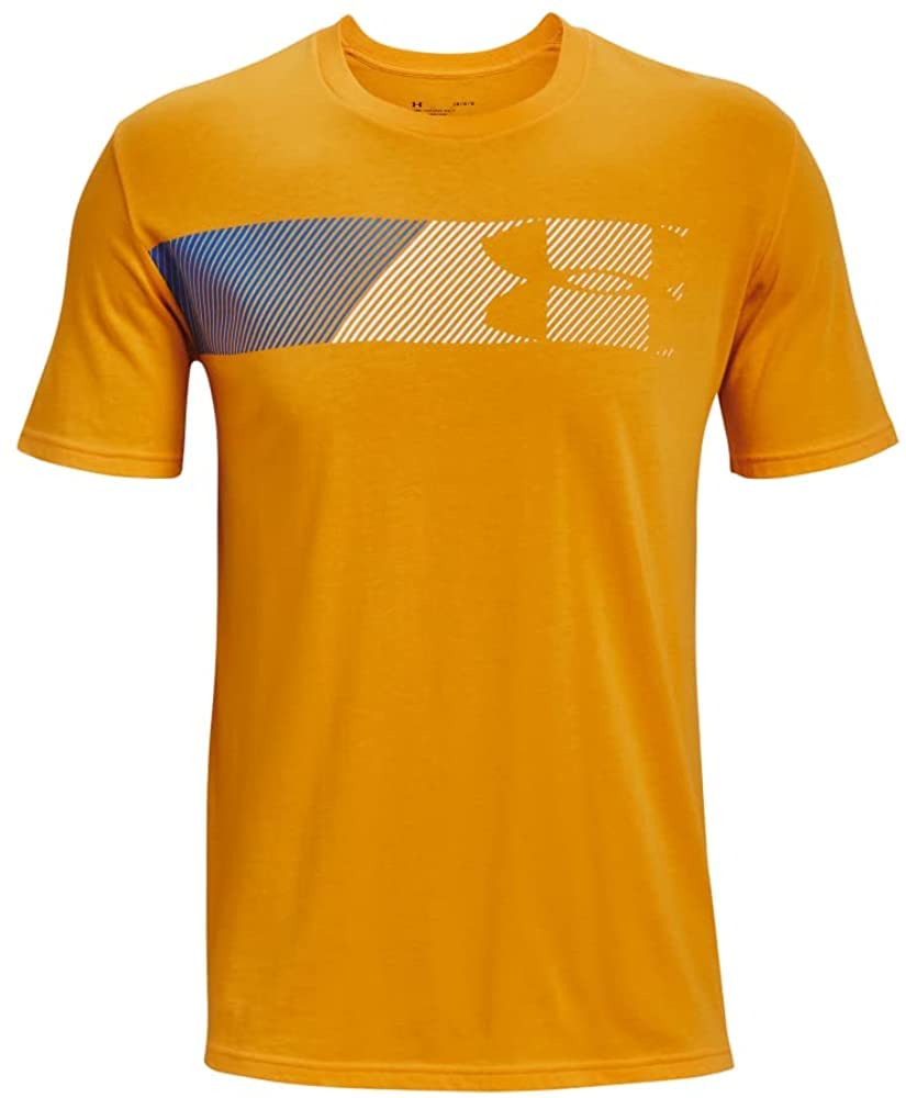 Under Armour - Mens Fast Left Chest 2.0 T-Shirt, Color Cruise Gold (588), Size: Large x Tall