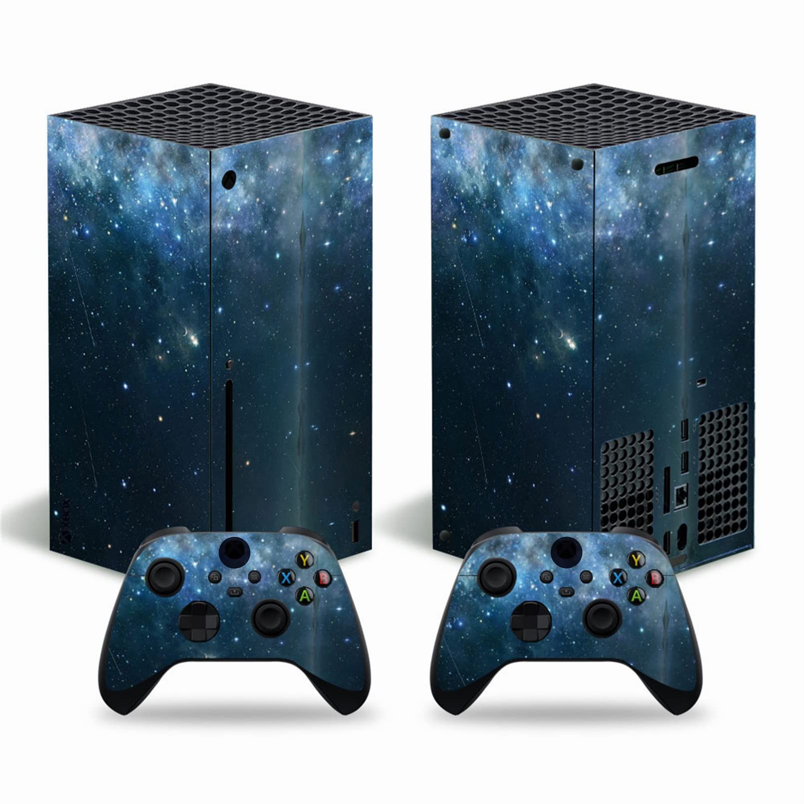 Top factory Skin Decal Protective Vinyl Skin Decal Cover for Series X Console Skins Wrap Sticker with Two Free Wireless Controller Decals 70876 Decal