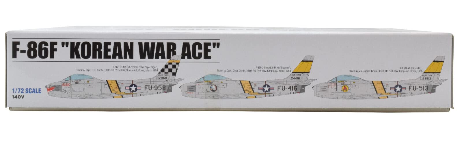 Premium Hobbies F-86F Korean War Ace 1:72 Plastic Model Airplane Kit 140V
