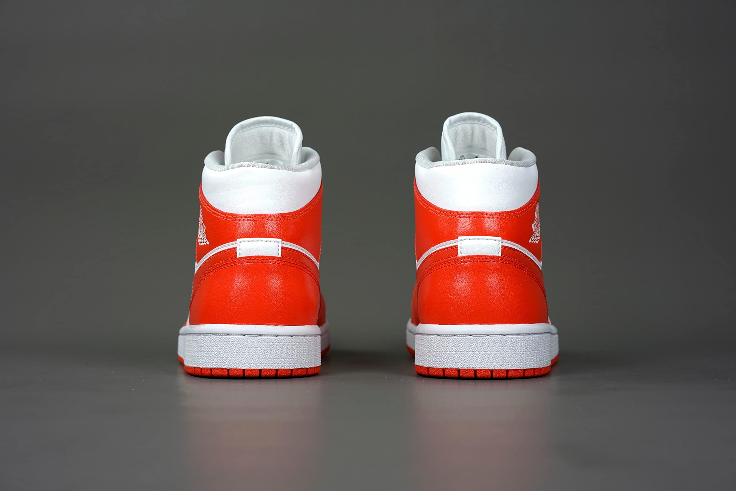 Nike Men's Air Jordan 1 Mid Se Basketball Shoes, Syracuse, 5 Women