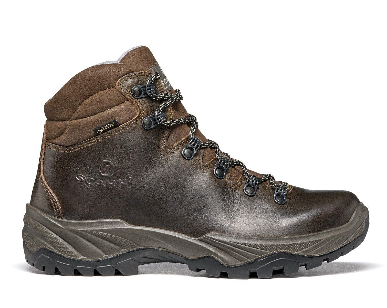 SCARPA Women's Terra GTX Waterproof Gore-Tex Boots for Hiking and Backpacking - Brown - 8-8.5
