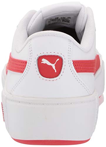 PUMA Smash Platform V2 L Puma White/Poppy Red 8 B (M)