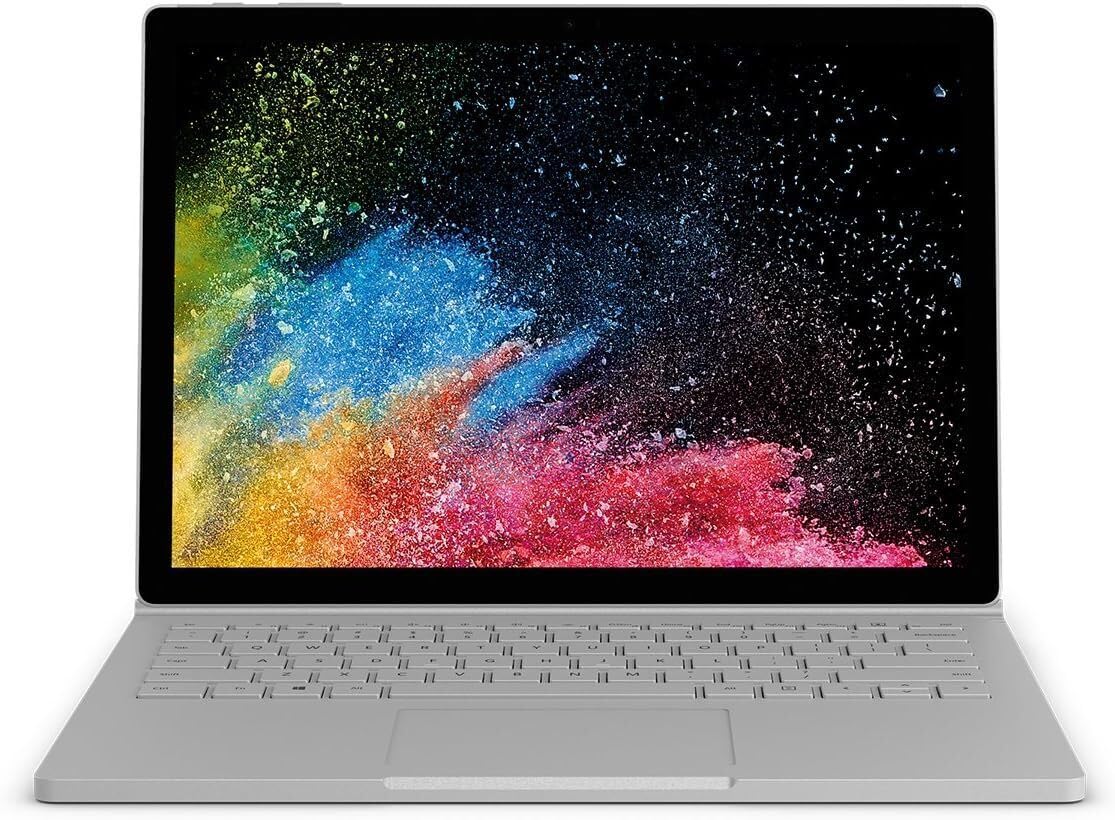 Microsoft Surface Book 2 Business Laptop, 13.5" PixelSense Display (3000x2000) Non-Touch, 8th Gen Intel Core i7-8650U, 16GB Ram, 512GB SSD, nVidia GeForce GTX 1050 (, Webcam, Windows 10 Pro (Renewed)