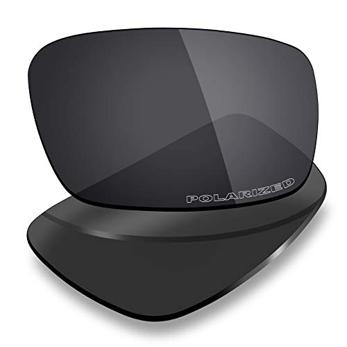 Mryok+ Polarized Replacement Lenses for Oakley Crankshaft OO9239 - Stealth Black