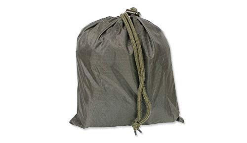 Mil-Tec Ripstop Wet Weather Poncho, Multi-Use Bivouac Sack, Emergency Shelter Tent (OLIVE)