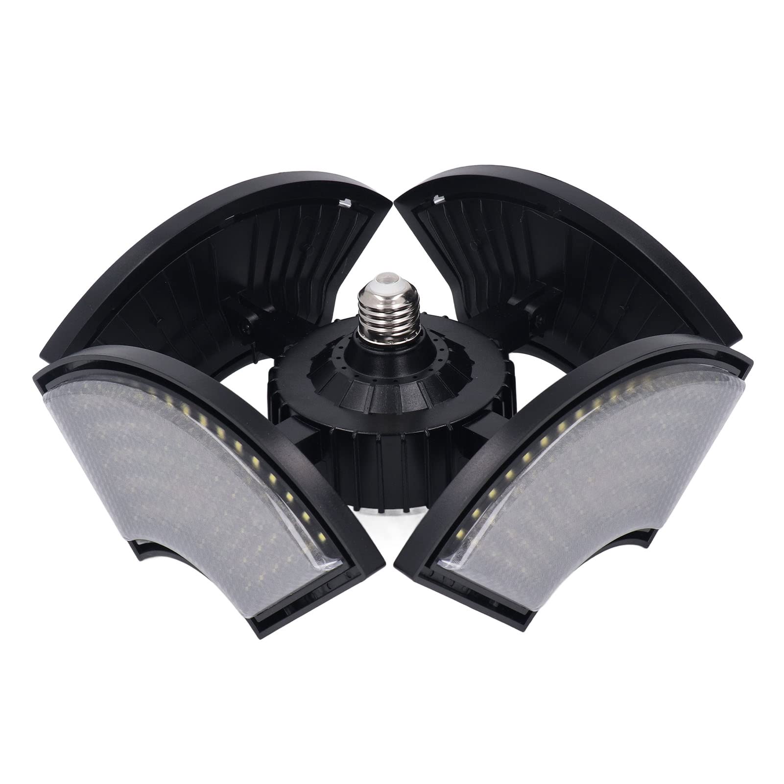 ZONEEAKO LED Garage Light 120W Transformable LED Garage Ceiling Light 11000LM Garage Shop Light Garage Light 4 Adjustable Panels LED Bulbs for Barn