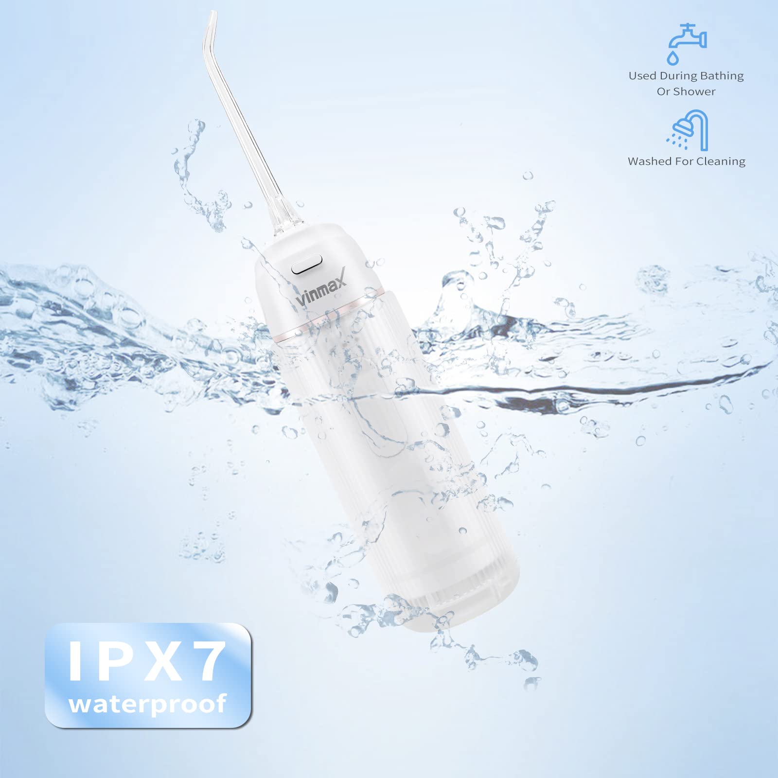 Water Flosser,Vinmax Portable Cordless