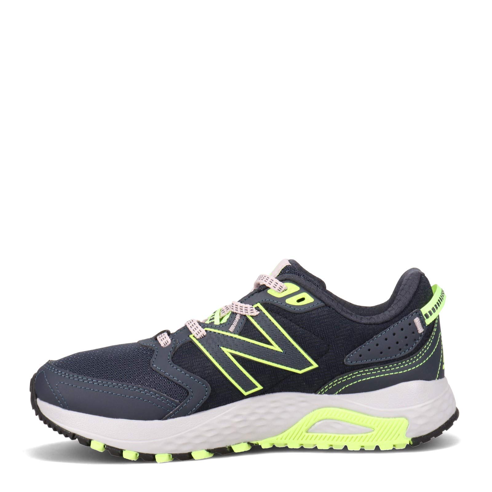 New Balance Women's 410 V7 Trail Running Shoe, Outer Space/Logwood/Black, 9