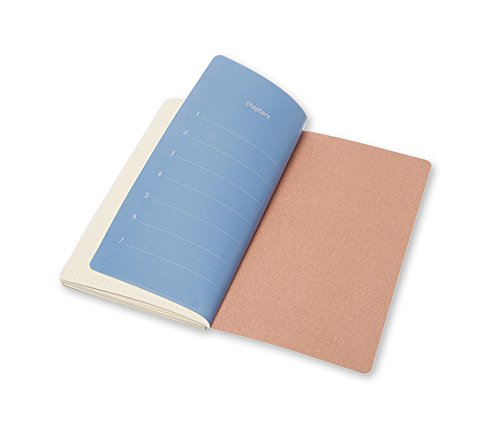 Moleskine Chapters Journal, Slim Pocket, Ruled, Old Rose, Soft Cover (3 x 5.5)