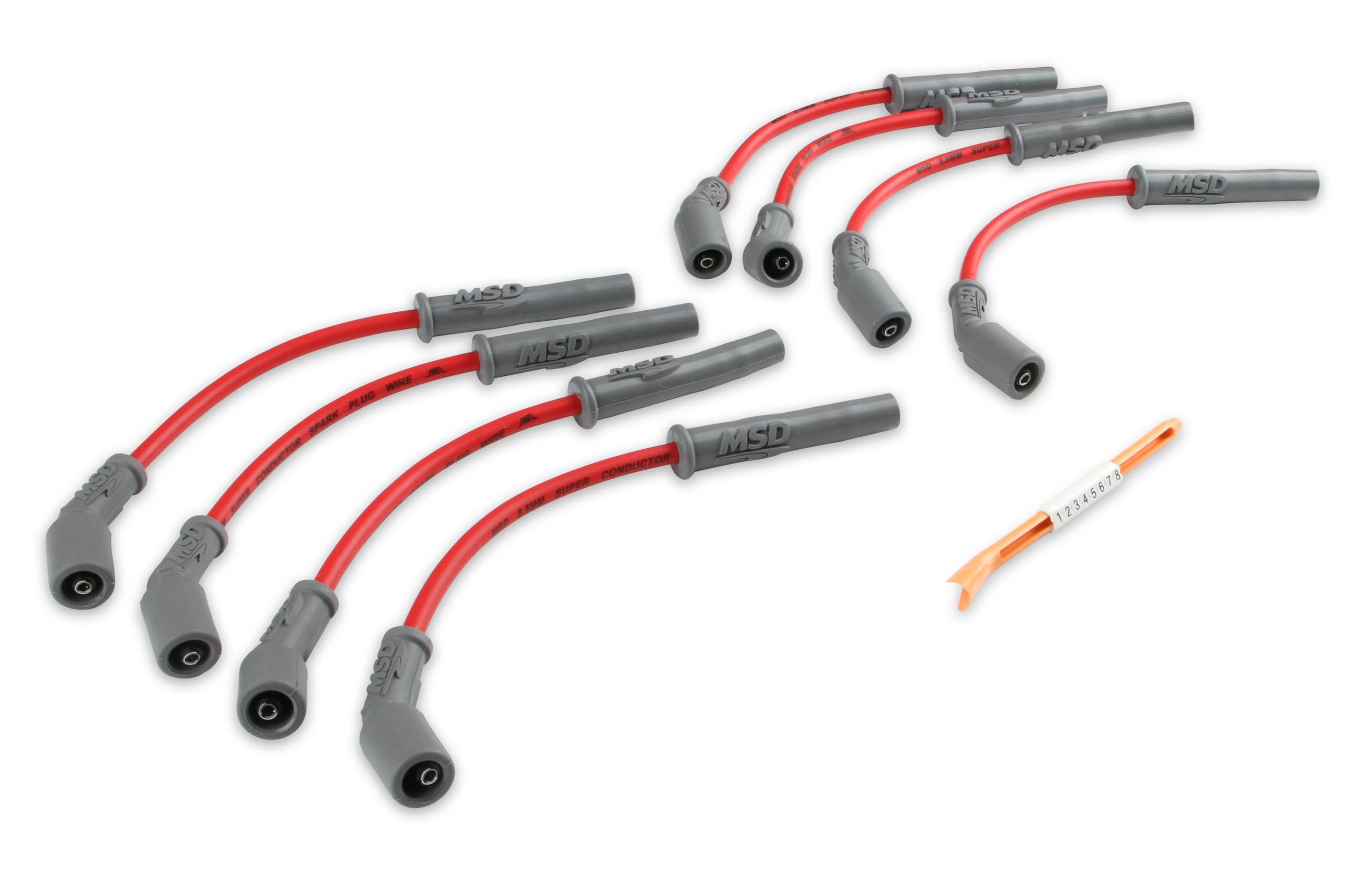 MSD 32829 Super Conductor Spark Plug Wire Set -1999-05 GM Truck