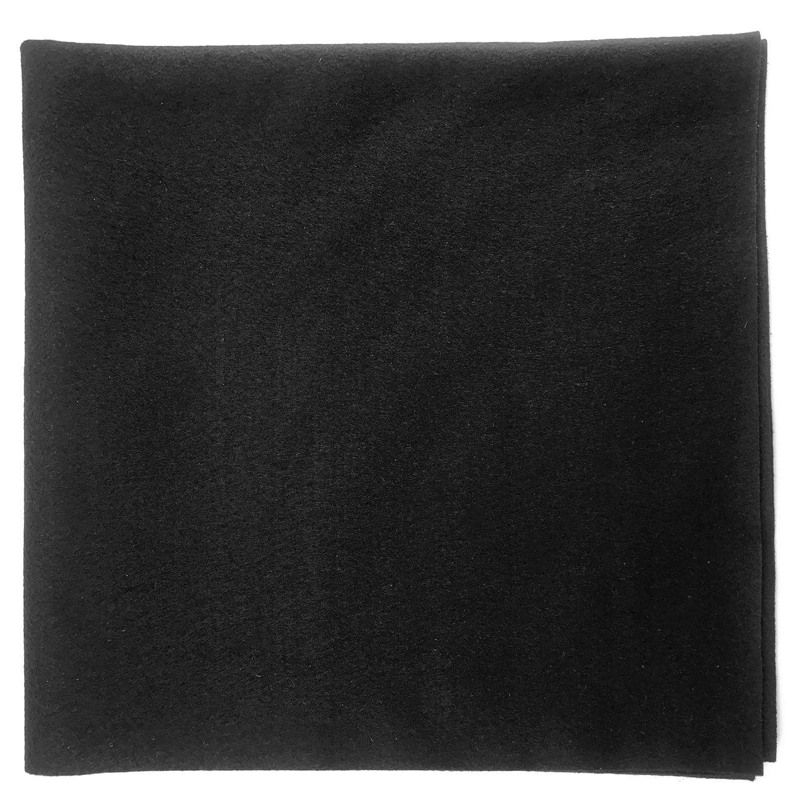Mililanyo 2 Yard Felt Fabric Sheets Soft Felt Sheet 1.4mm Thick Felt Fabric by The Yards Non-Woven Acrylic Handmade Felt Fabric for DIY Sewing, Arts&Crafts (Black)