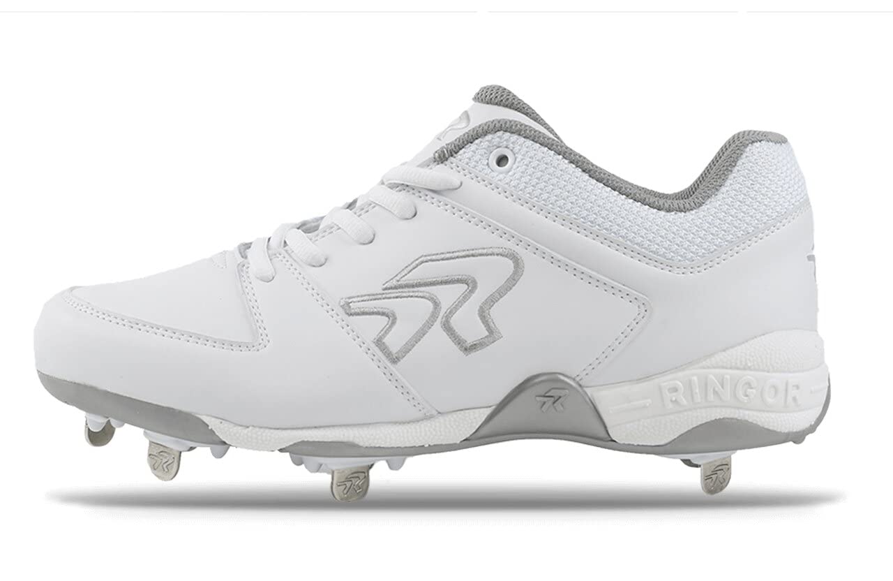 Ringor Flite Spike Womens Size 7.0 - White and Silver