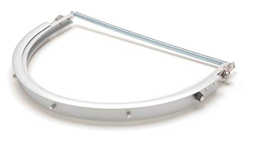 Pyramex Safety Safety Aluminum Full Brim Hard Hat Face Shield Adapter