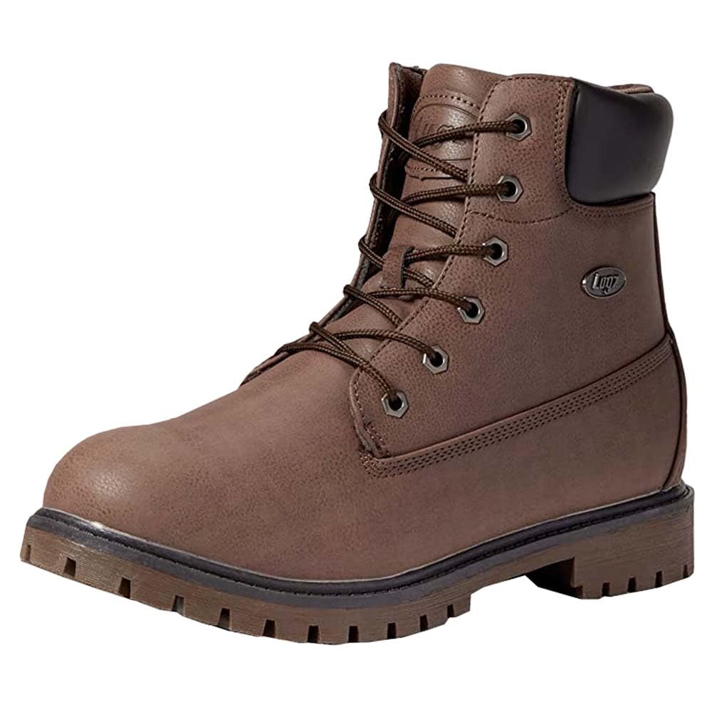 Lugz Men's Rucker Hi Fashion Boot, Dark Brown/Bark, 10 M US