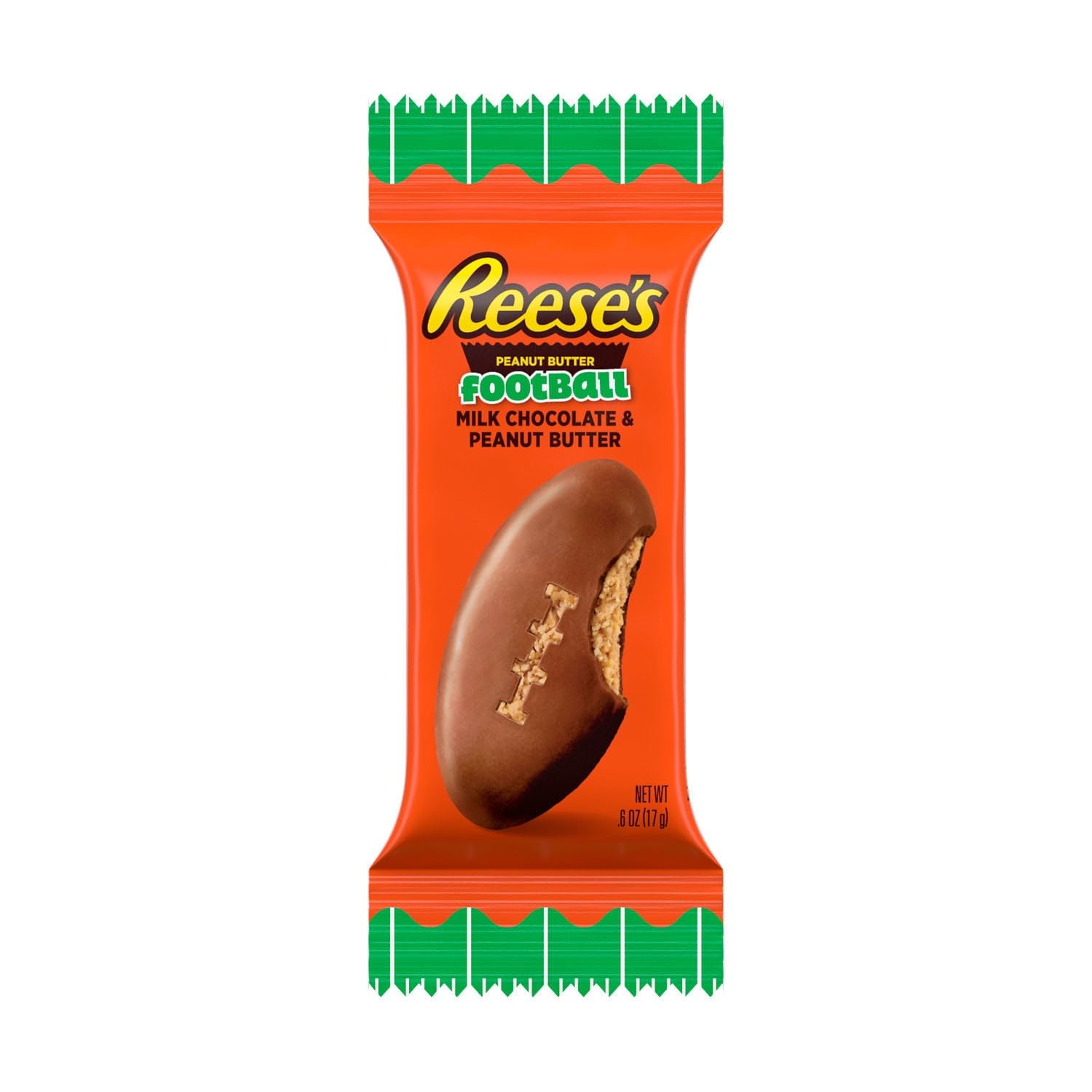 Milk Chocolate Peanut Butter - Bulk Pack - (2 LB) By Candy Market (Footballs)