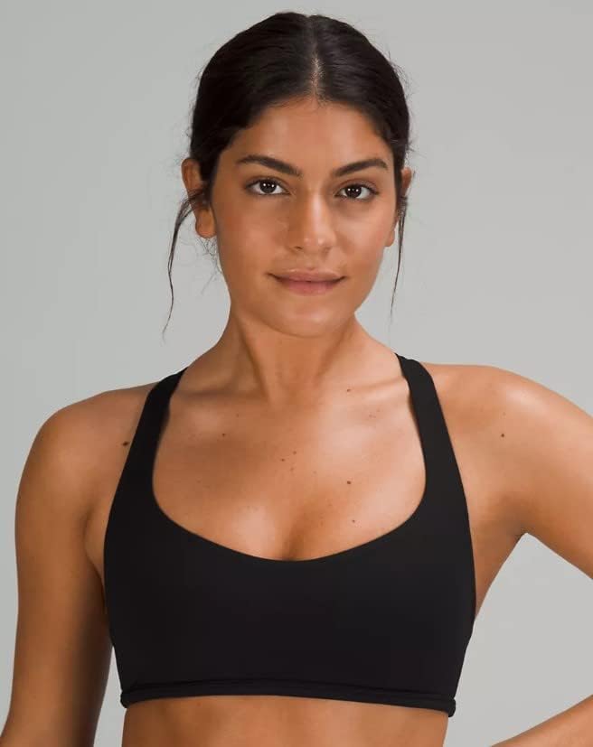 lululemon Free to Be Wild Strappy Sports Bra Black (8)