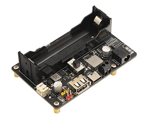 xicoolee Solar Energy/Power Manager Module, Solar Power for 5V-24V Solar Panel, Supports Solar Panel or USB Port Battery Charging