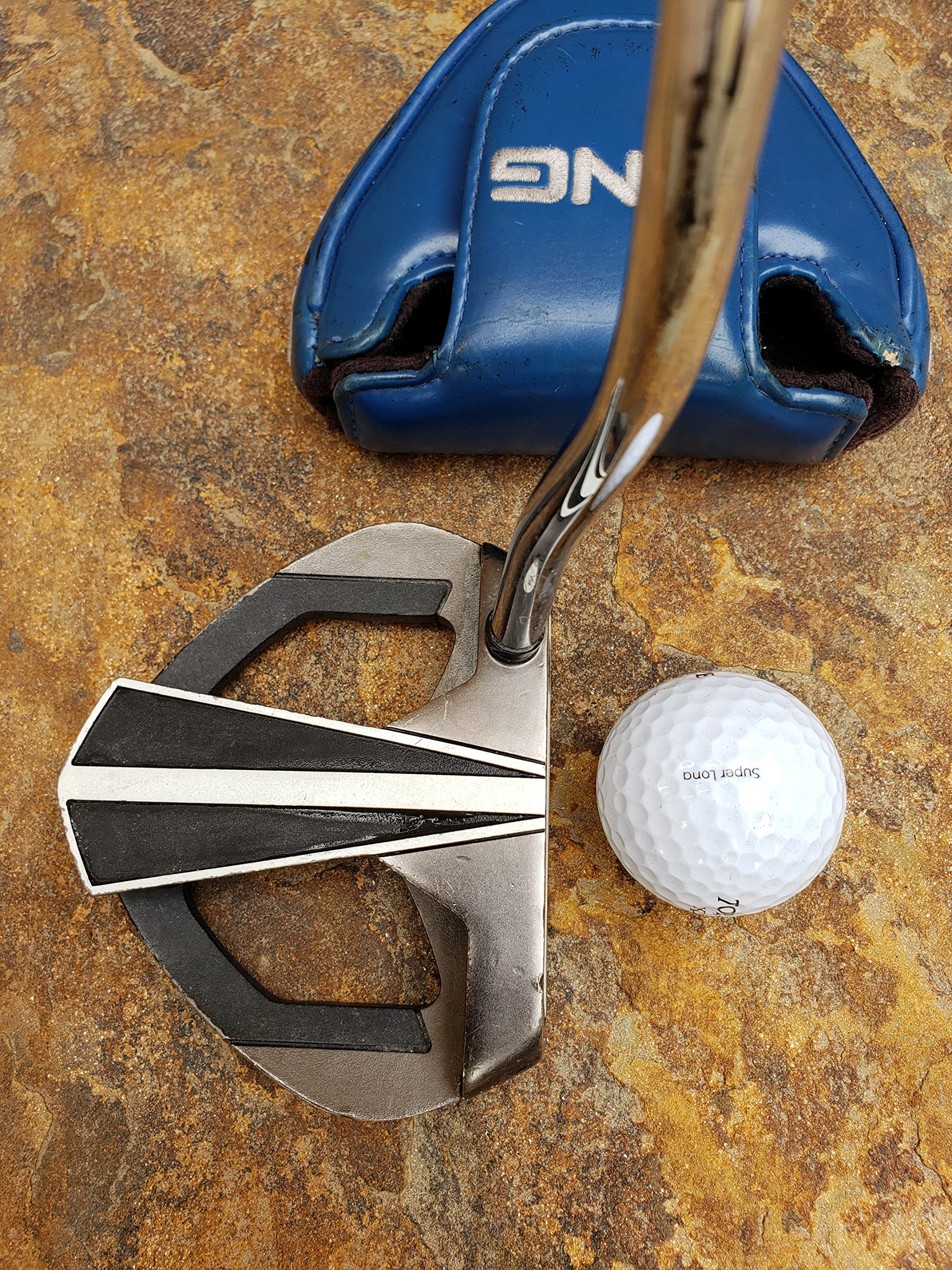 Odyssey White Ice D.A.R.T Belly Putter Steel Right Handed 43 in