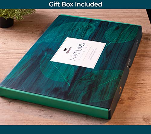 Weekolor, Large Butcher Block Cutting Board, Teak Wood End Grain, Thick Prep Station 23x15x1.5 in, Juice Groove, Reversible Charcuterie Board, Vegetable, Bread, Fruit, Cheese Board